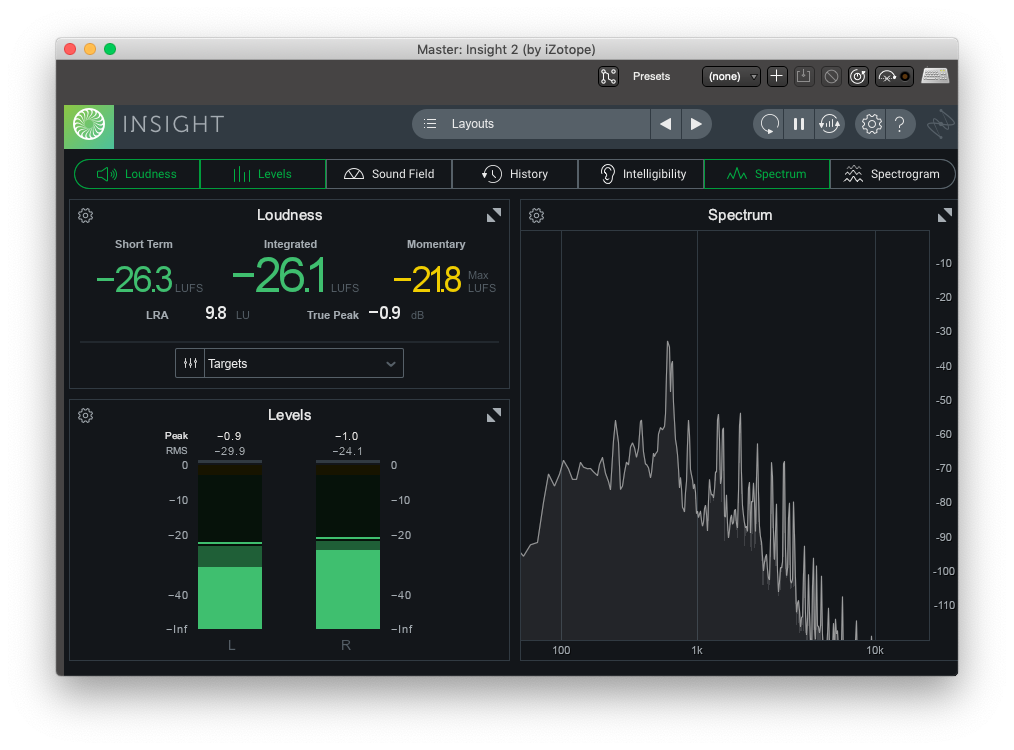 iZotope”Insight 2″は身投げしたくなるから止めろ – ilodolly / Merry bad endingのブログ